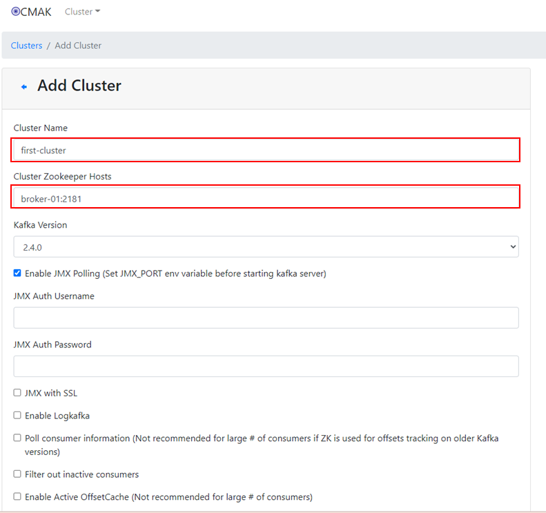 GitHub - maisonde3cochons/kafka-monitoring-cmak: Apache Kafka Monitoring Via CMAK