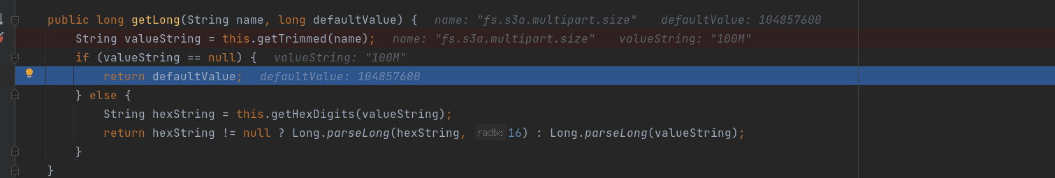 Spark 3.1.3 with Hadoop 3.2.2 Delta 1.0.1:java.lang.NumberFormatException: For input string ...