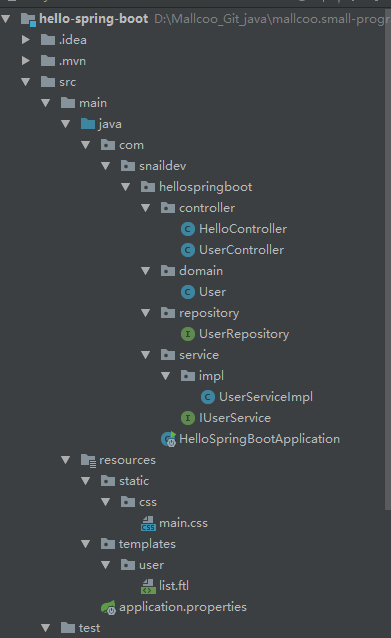 Spring Boot 实战入门 引入freemarker页面模板引擎实现页面数据展示 · Issue 3 · Snaildev