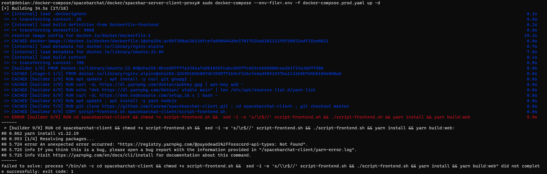 Bug Error An Unexpected Error Occurred · Issue 9 · Spacebarchat