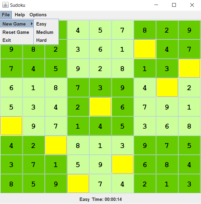GitHub - NovemForxuz/IM1003-MiniProject: OOP - Sudoku game app