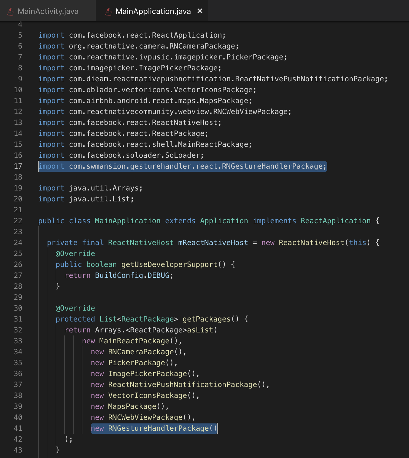 Tabs created via createMaterialTopTabNavigator do not switch on click ...