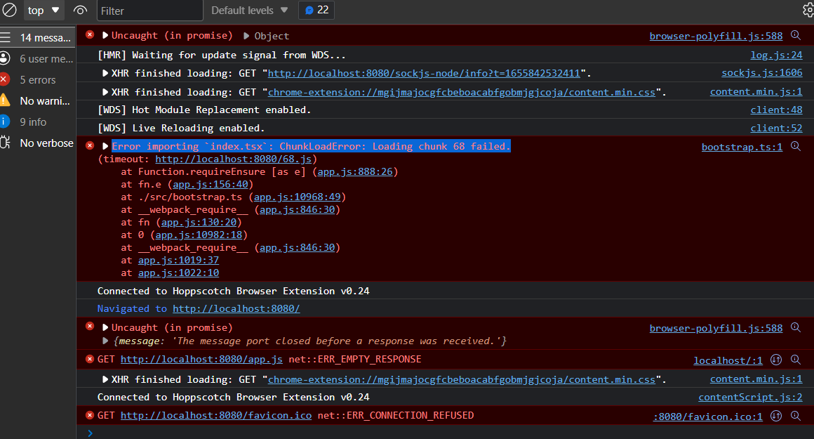 Unable to Watch Build UI for OSS · Issue #4865 · influxdata/ui · GitHub