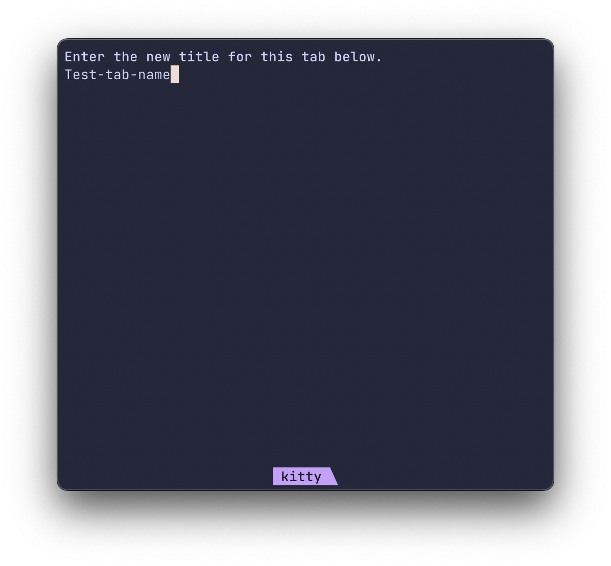 set_tab_title interactively doesn't work · Issue #5471 · kovidgoyal ...
