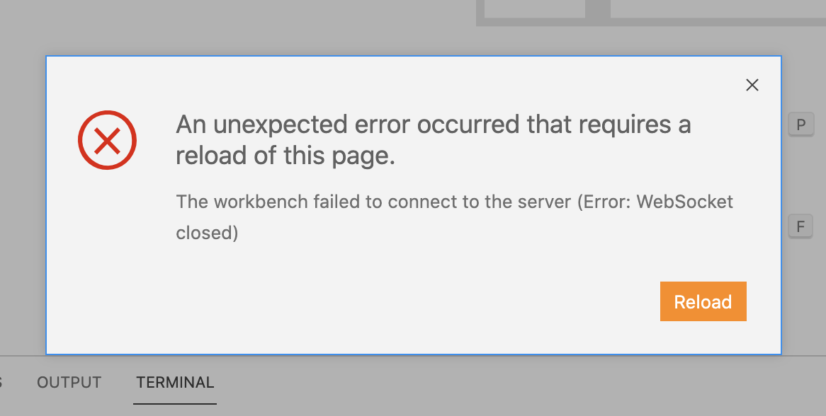 Code Web Socket Errors When Opening New Workspaces · Issue 6313 · Gitpod Iogitpod · Github 