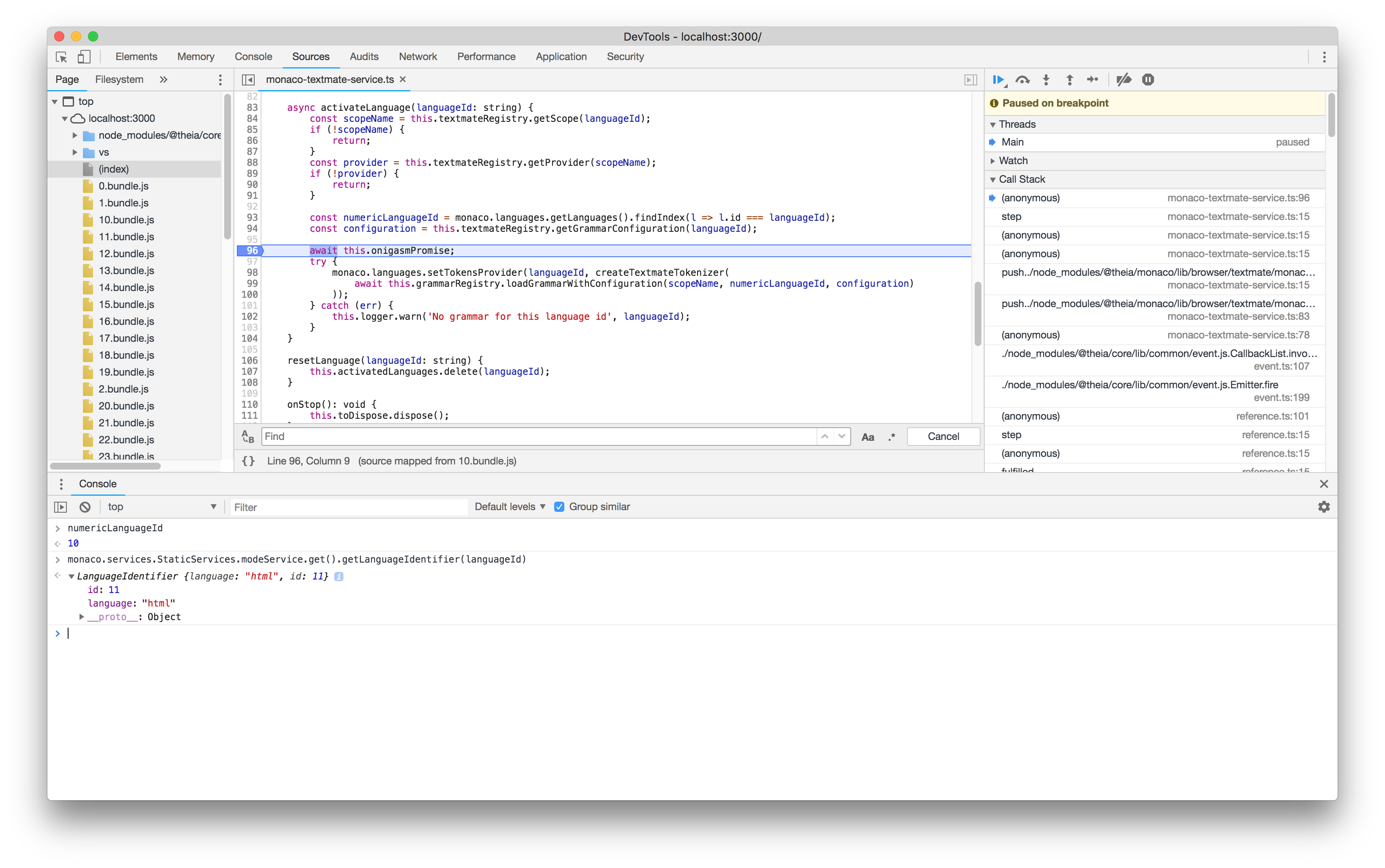 Missing HTML Syntax Highlighting · Issue #2354 · eclipse-theia/theia ...