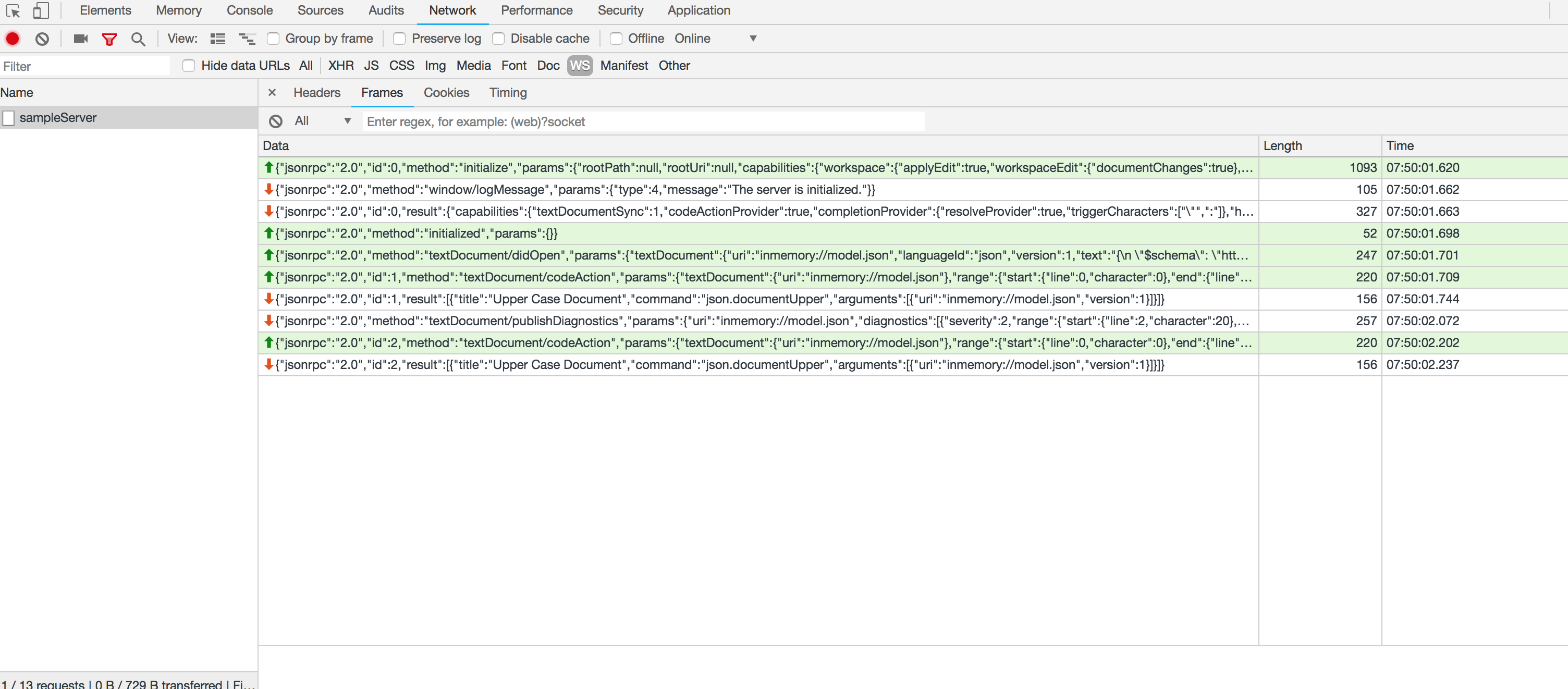 Monaco Languageclient Sending Messages With No Method Name · Issue 88 · Typefox Monaco