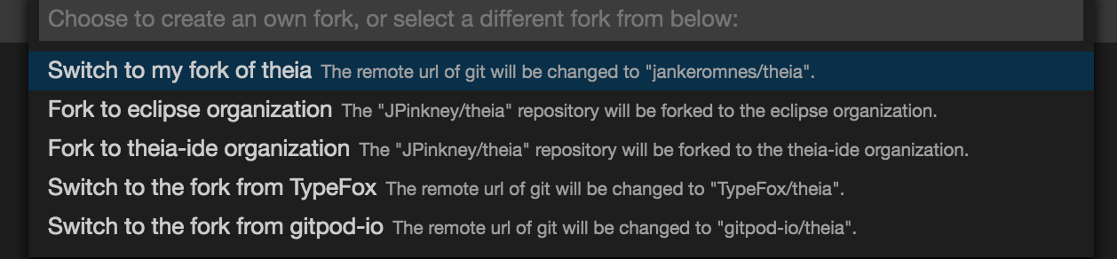 Fork Command Does Not Propose To Switch To Original Repo · Issue 651 · Gitpod Iogitpod · Github
