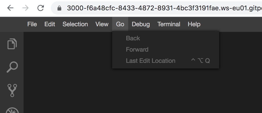 navigation back does not work anymore · Issue #6826 · eclipse-theia/theia · GitHub