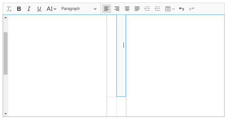 Table columns size gets distorted when setting height and width through CSS · Issue #1953 ...