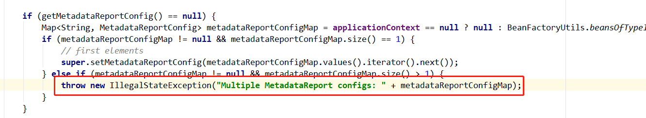 multuple metadata-reports · Issue #4243 · apache/dubbo · GitHub