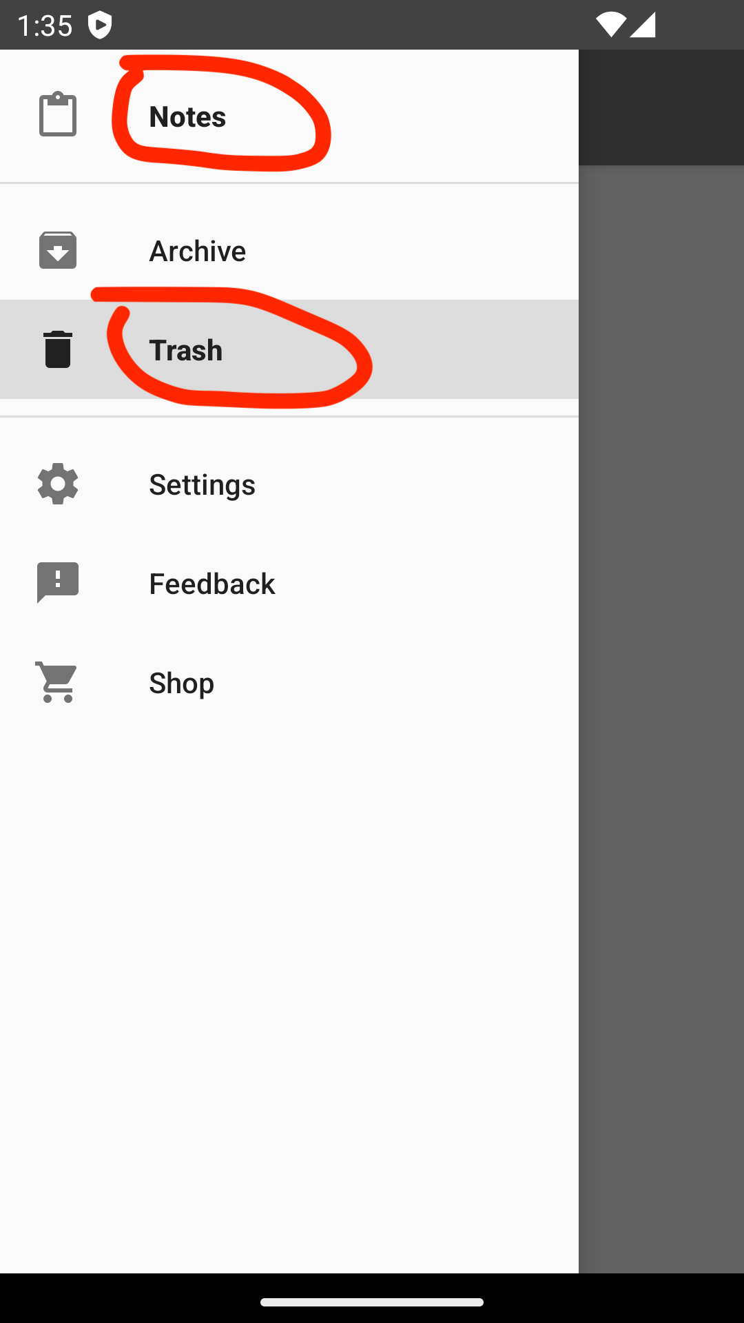 [Navigation Drawer] Not only the selected item shows bold when scrolling · Issue #3191 ...