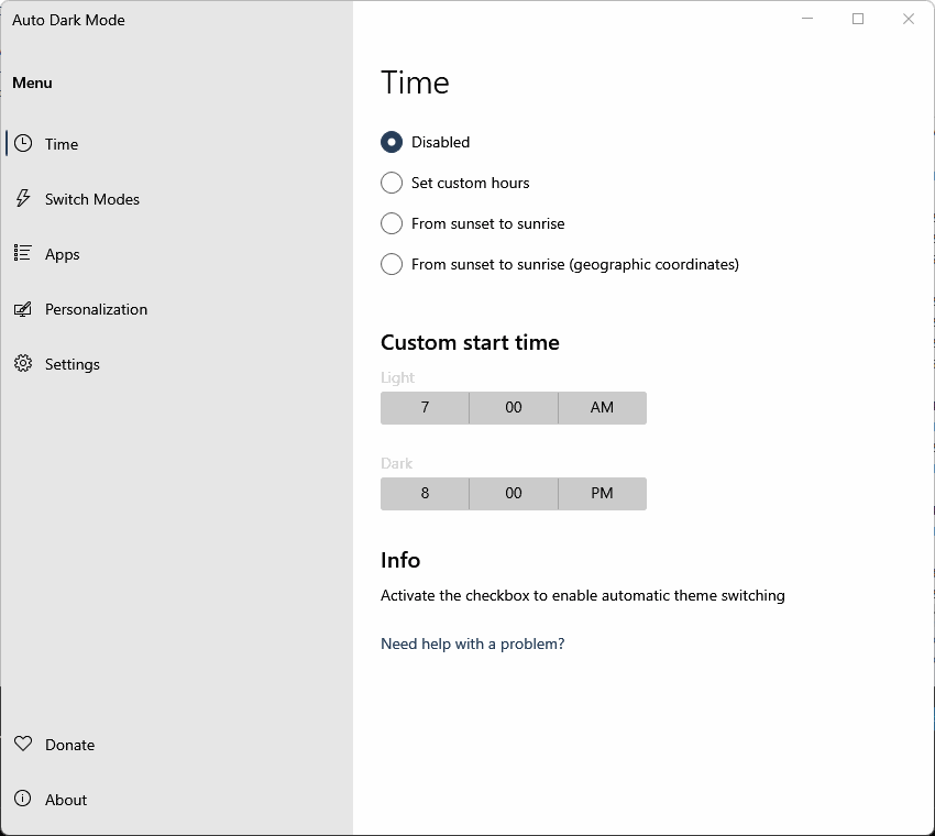 App crashes after pressing copy button · Issue #382 · AutoDarkMode ...