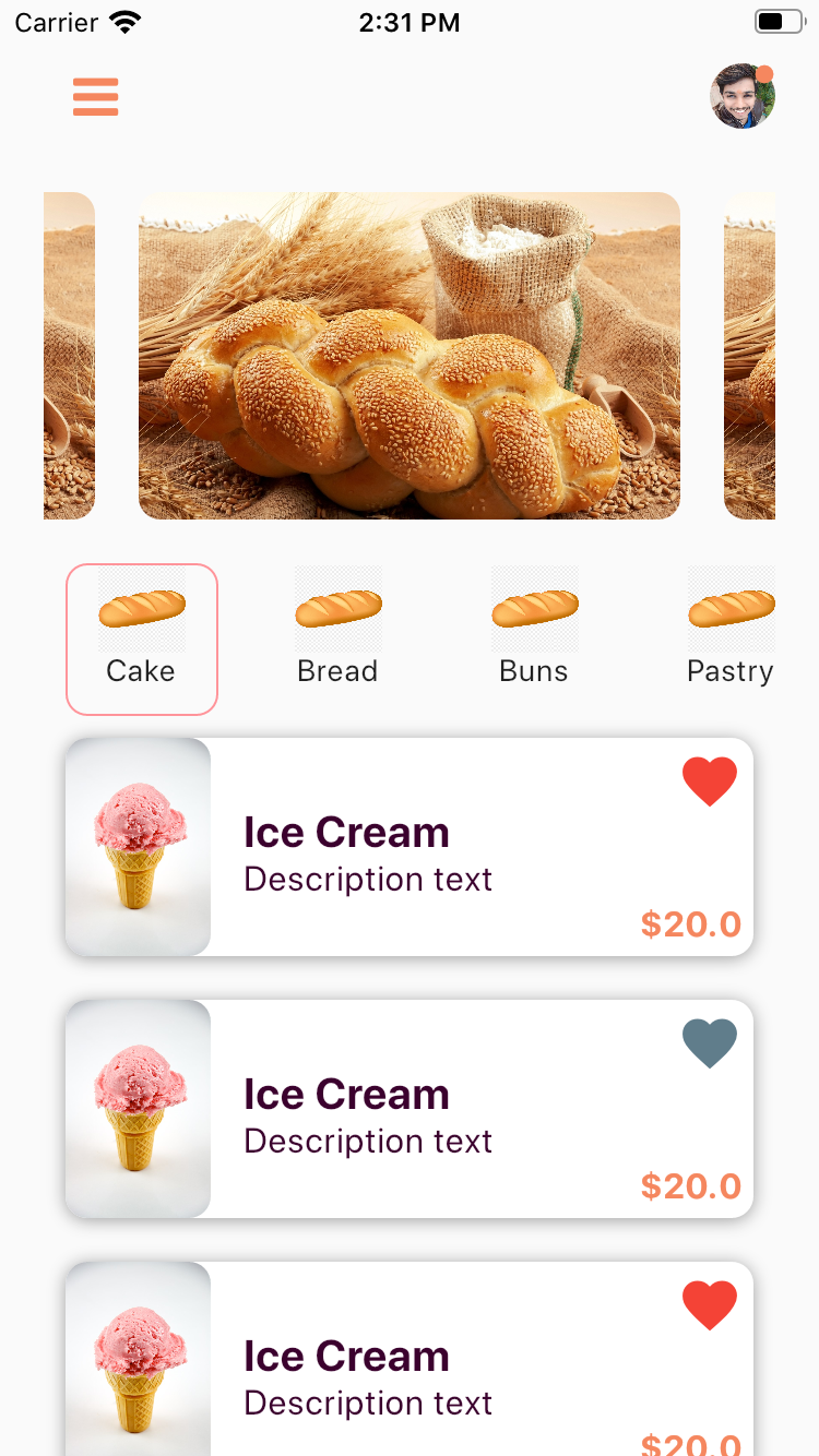GitHub - askNilesh/flutter_bakery_app