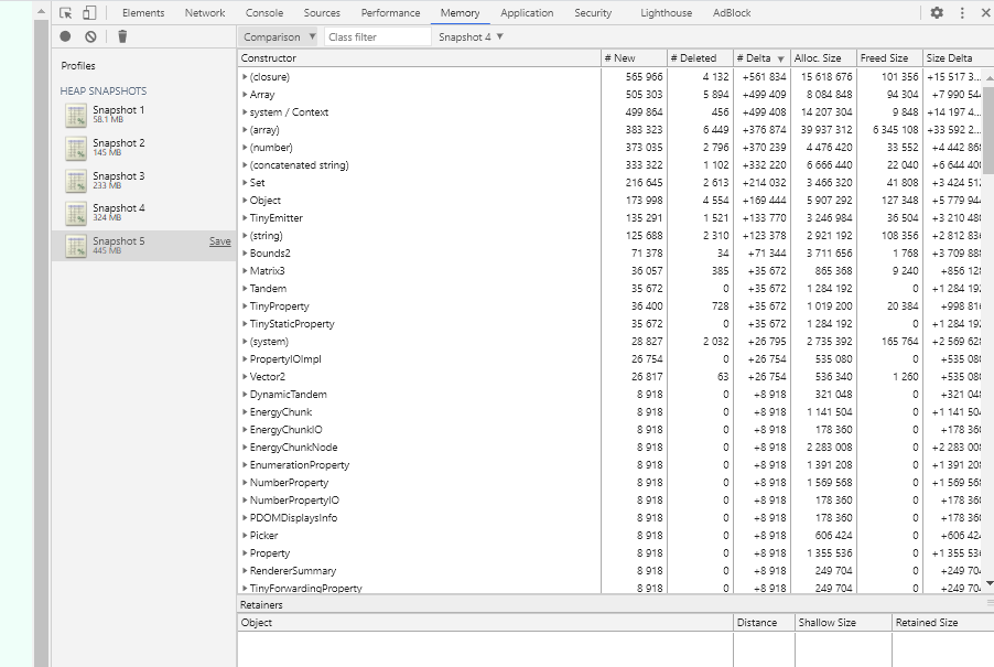 Memory leak in the view when setting state · Issue #368 · phetsims/energy-forms-and-changes · GitHub