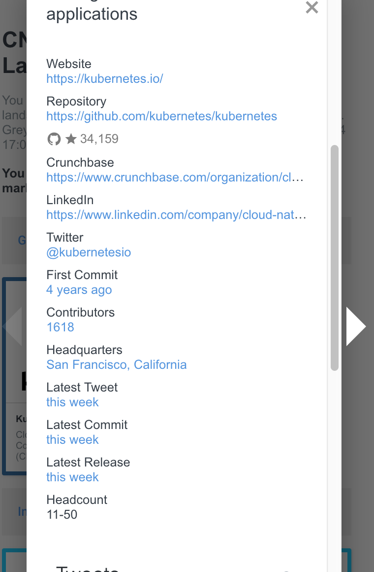 Fix field order on mobile · Issue #460 · cncf/landscape · GitHub
