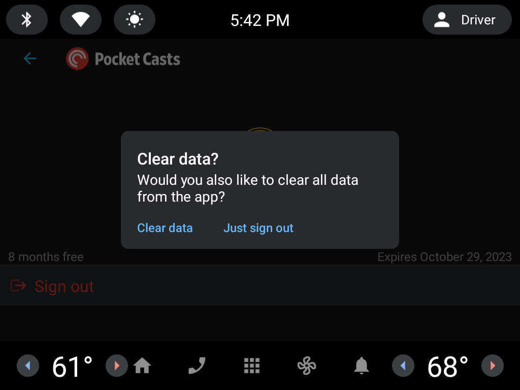 Automotive crash on sign out when clearing data if podcast is playing · Issue #916 · Automattic ...