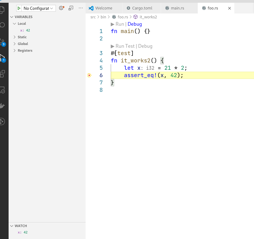 Cannot Debug Unit Tests · Issue 4302 · Rust Langrust Analyzer · Github