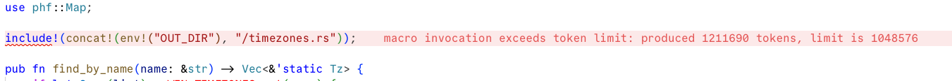 Include Based Generated Sources From Time Tz Fails Autocomplete · Issue 15335 · Rust Langrust 