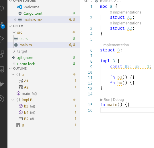 Document Symbols listed in reverse order within each scope · Issue ...