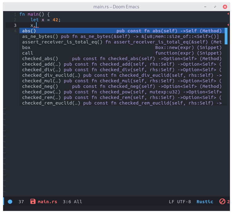 Fails To Load On Arch W Doom Emacs · Issue 6201 · Rust Langrust Analyzer · Github