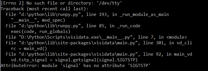 [windows] AttributeError: module 'signal' has no attribute 'SIGTSTP' · Issue #972 · saulpw ...