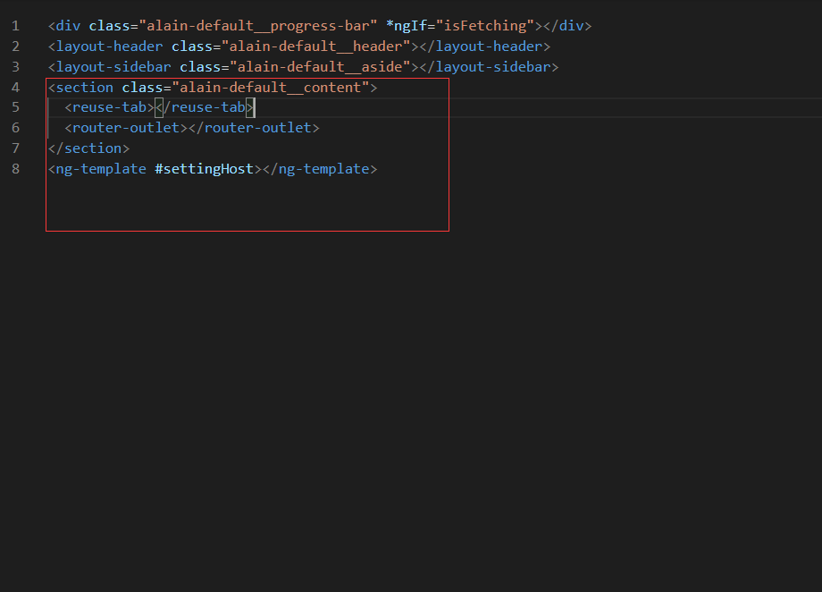 reuse-tab路由复用不生效，没有出现tabs选项卡 · Issue #1609 · ng-alain/ng-alain · GitHub