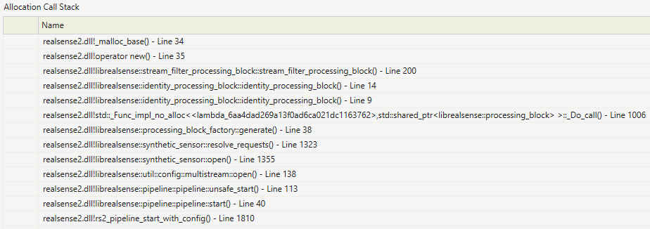 Memory leak on restarting streams · Issue #8091 · IntelRealSense/librealsense · GitHub