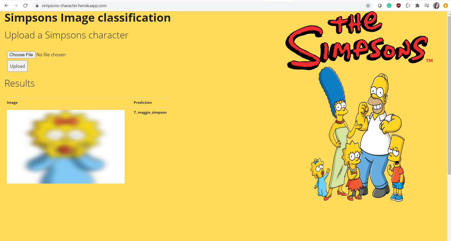 GitHub - swati-thapa/Simpsons-Character-blur-image-classification