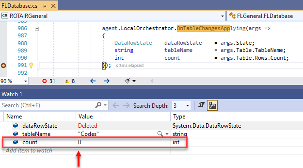 args.Table.Rows.Count in OnTableChangesApplying is always 0 · Issue #524 · Mimetis/Dotmim.Sync ...