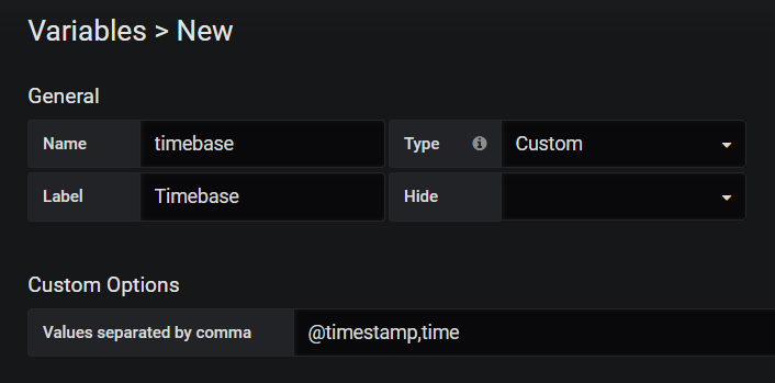Elasticsearch: Selecting/templating time field for date histogram · Issue #12519 · grafana ...