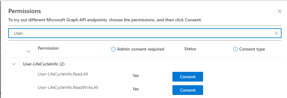 Issues Reported On The Ms Graph Docs Repo Permissions Not Available In Microsoft Graph Explorer