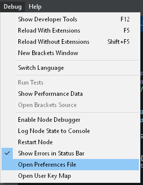 "PHP7 runtime not found. " Error Dialog · Issue #14783 · adobe/brackets · GitHub