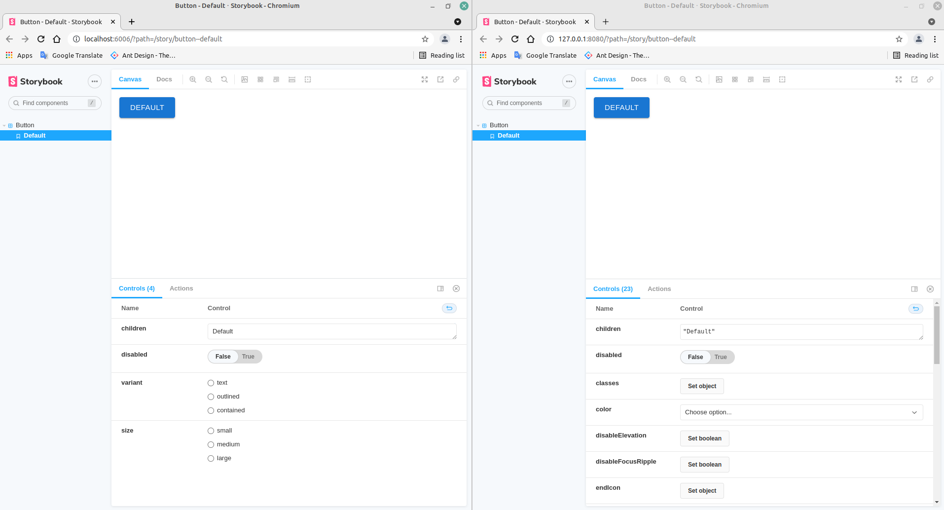 Build Ignores Argtypes Proptypes To Create Controls Table