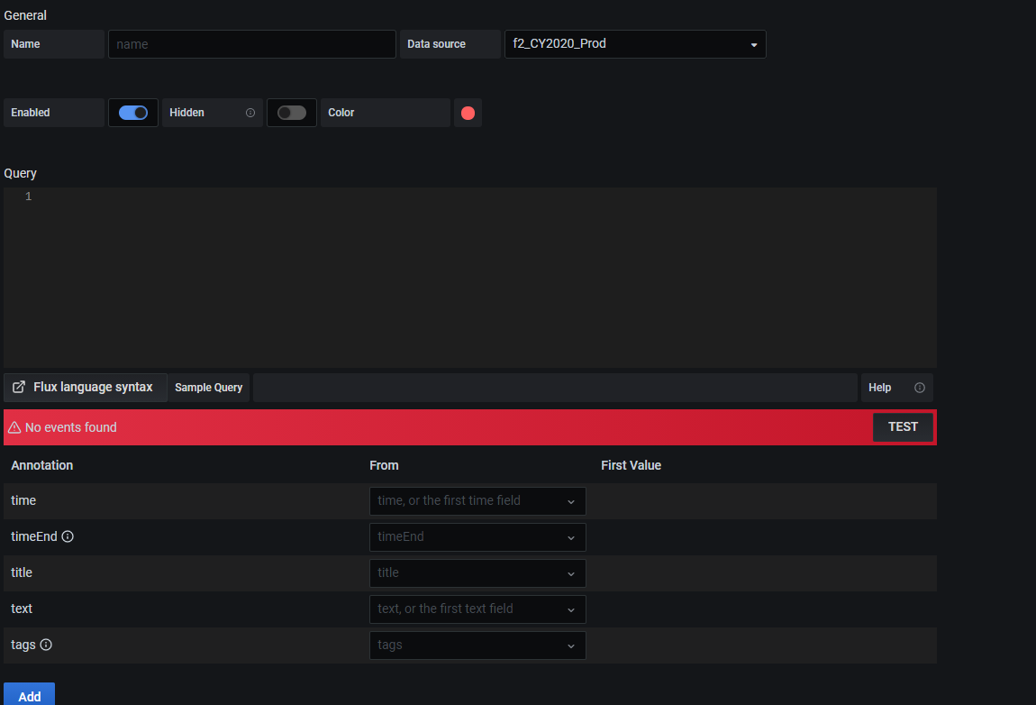 Automatically add template variable as annotation tags · Issue #24674 · grafana/grafana · GitHub