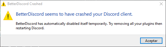 [Bug] This Stupid Bug that doesn't let BD Run in any Discord Client ...
