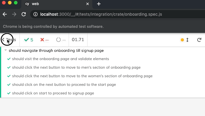 View All Tests Button On Cypress Runner Does Not Work In Cypress 410 · Issue 6673 · Cypress 