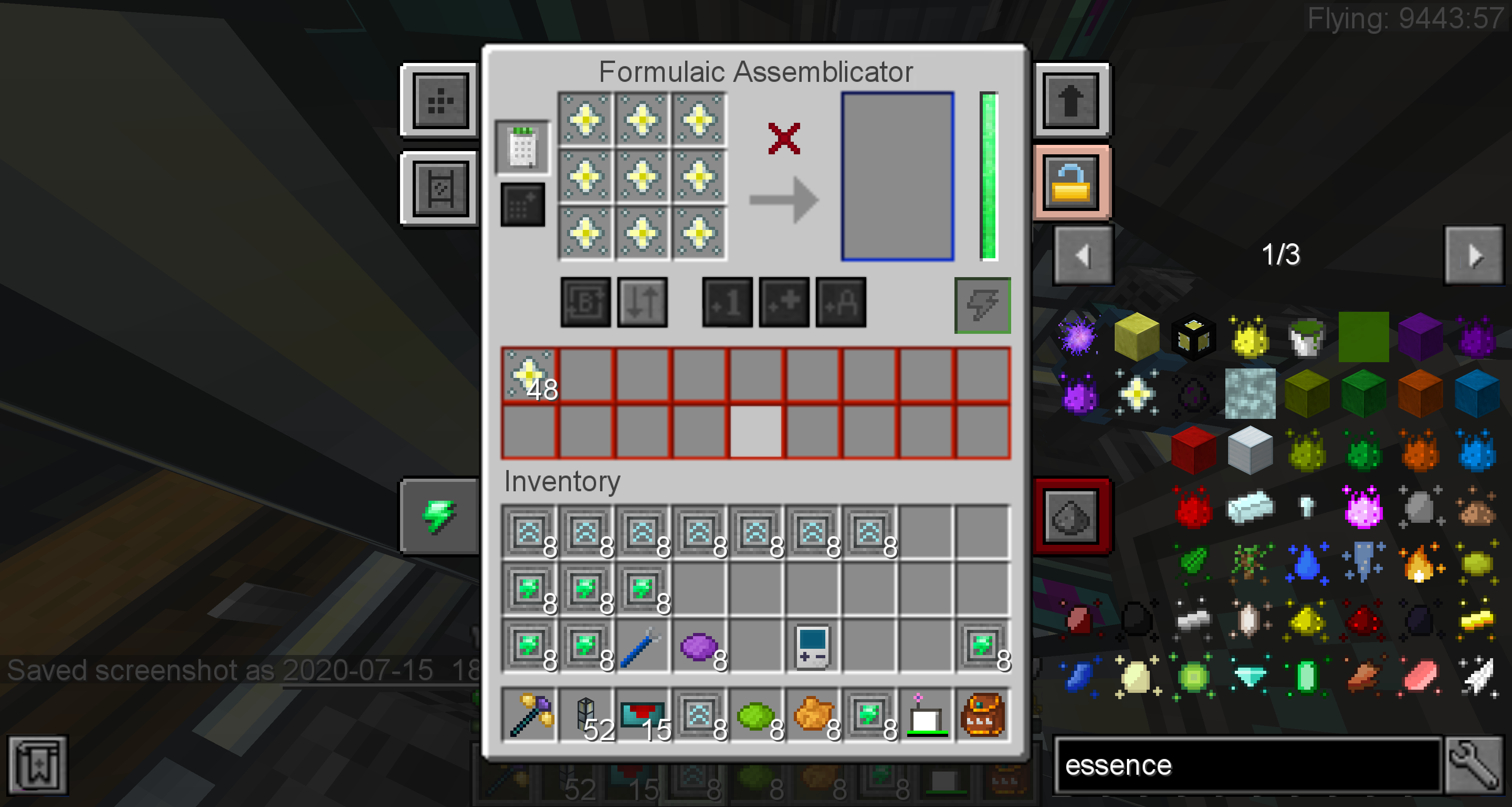 Prosperity Amber Recipe Doesn't Work in Formulaic Assemblicator · Issue ...