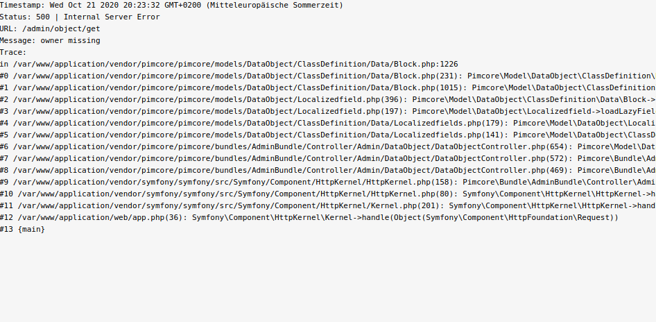 Fatal with caching on localized fields caused by ElementDescriptor · Issue #7367 · pimcore ...