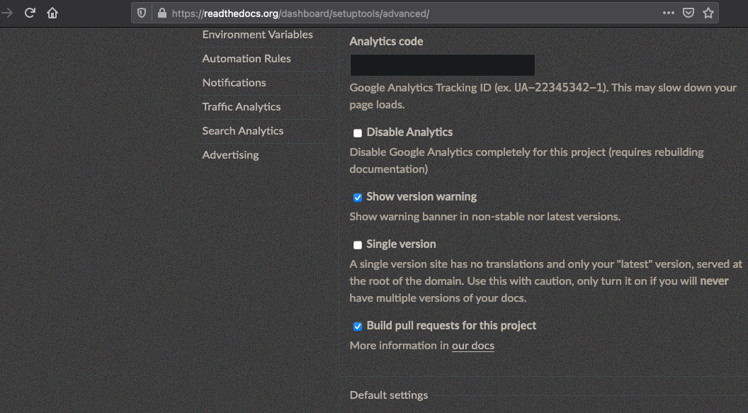 [TODO] Enable PR builds in RTD · Issue #2469 · pypa/setuptools · GitHub