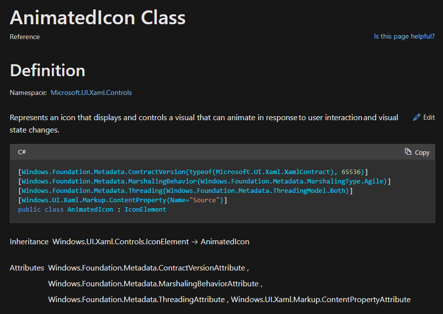 Question: How to bind AnimatedIcon to NavigationViewItem.Icon · Issue #6496 · microsoft ...