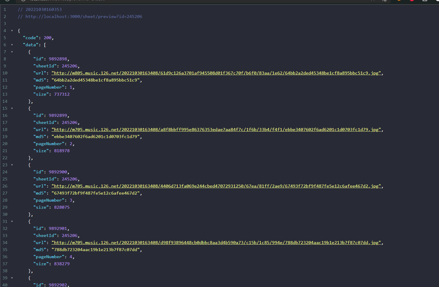 乐谱preview接口不返回数据 · Issue #1624 · Binaryify/NeteaseCloudMusicApi · GitHub