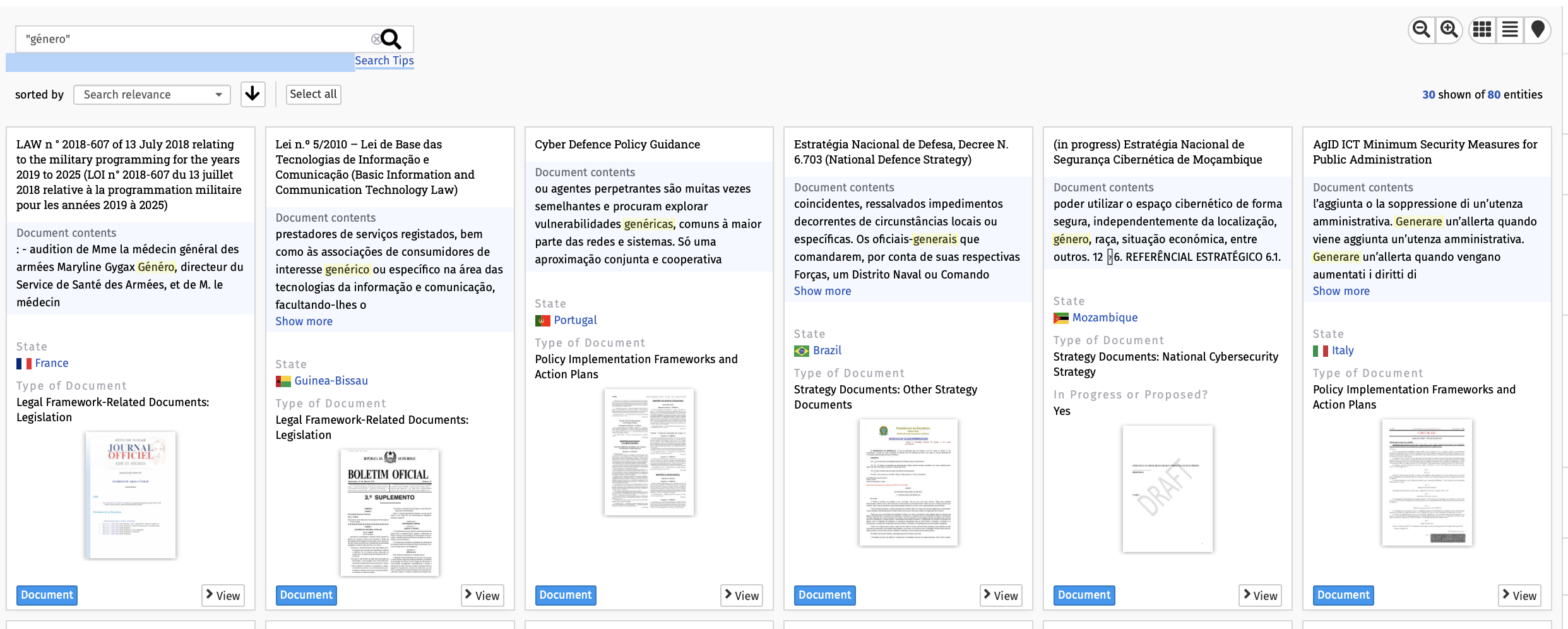 When you search with "" it does not narrow down the search only to the specific word, but ...