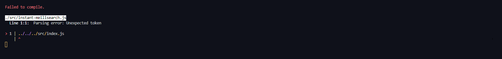 Remove warnings in React code-sandbox · Issue #30 · meilisearch/meilisearch-js-plugins · GitHub