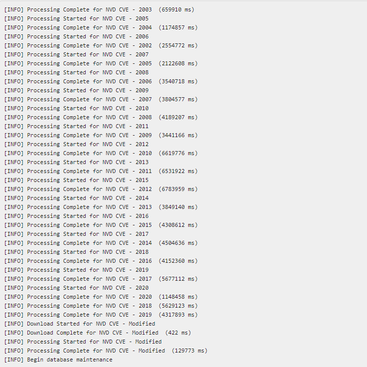 Initial download took 6 hours - where can I obtain debug/logs? · Issue #2611 · jeremylong ...