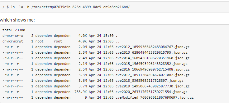 Initial download took 6 hours - where can I obtain debug/logs? · Issue #2611 · jeremylong ...