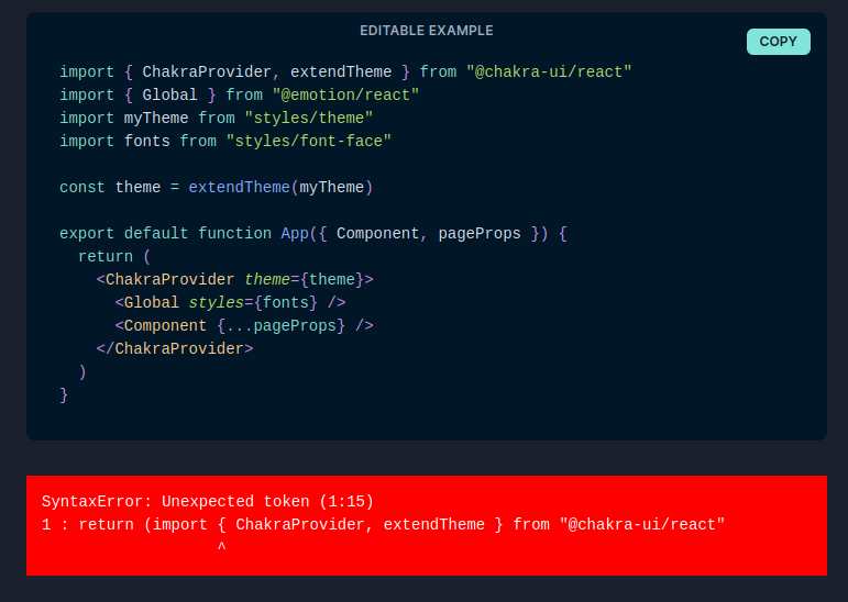 Bug In Docs · Issue 3367 · Chakra Uichakra Ui · Github