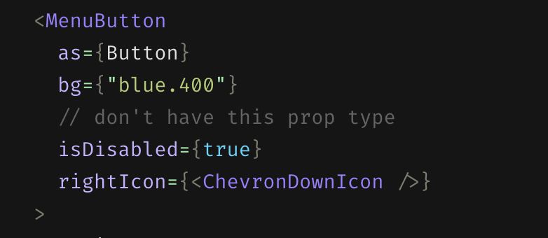 Menubutton Dont Have Isdisabled Prop · Issue 7369 · Chakra Uichakra Ui · Github 