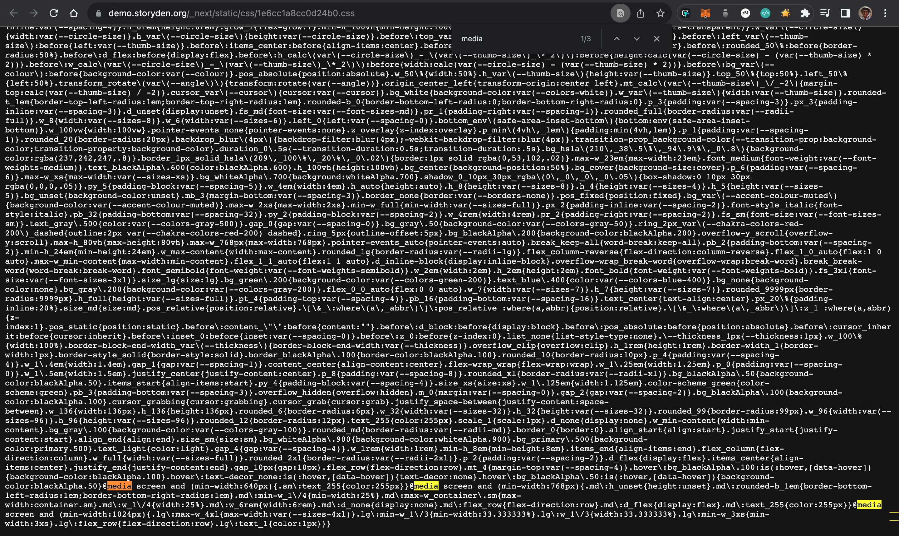 Generating invalid syntax "mediascreenand" · Issue #1345 · chakra-ui/panda · GitHub