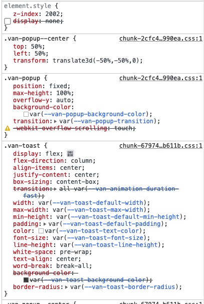 [Bug Report] Toast组件样式异常 · Issue #10283 · youzan/vant · GitHub